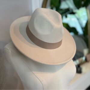 My Accessories London | Accessories | Elegant Cream Fedora Hat | Poshmark